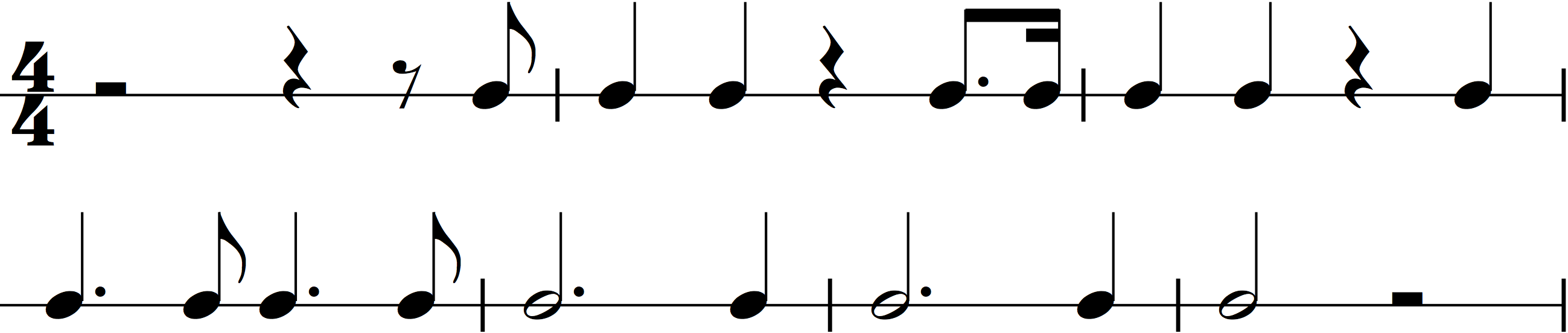 how to read music - day 6: the rhythm dot / Schubert dotted rhythm ...