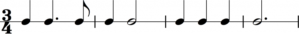 how to read music - day 6: the rhythm dot / Tchaikovsky dotted rhythm ...