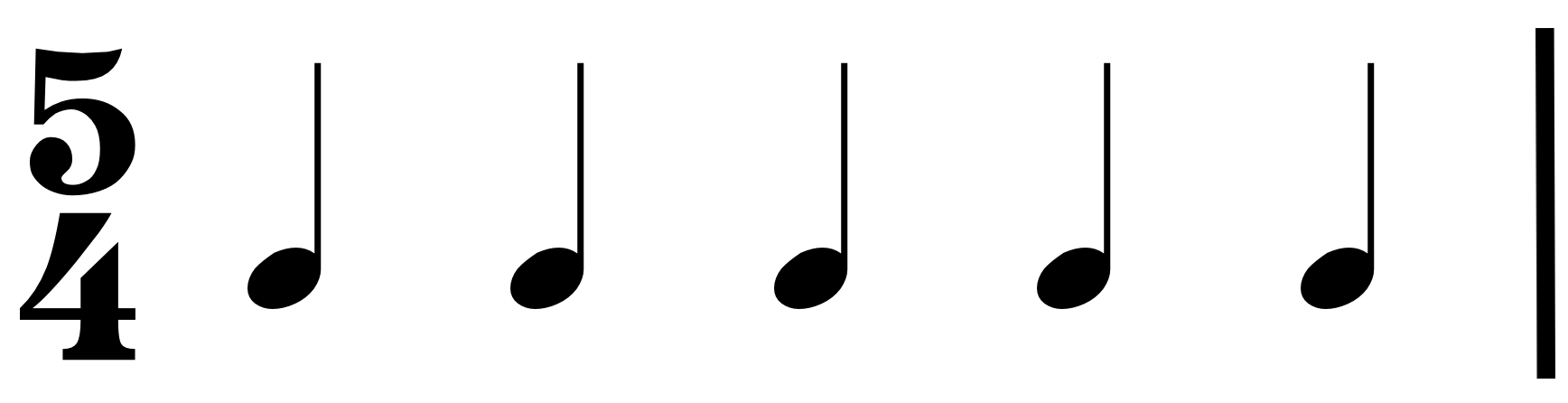 How to Read Music (in 30 days) - Day 11: Complex Meters / five-four ...