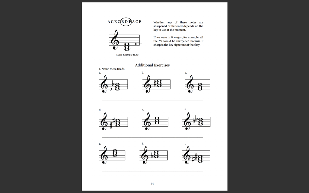 Music Theory College