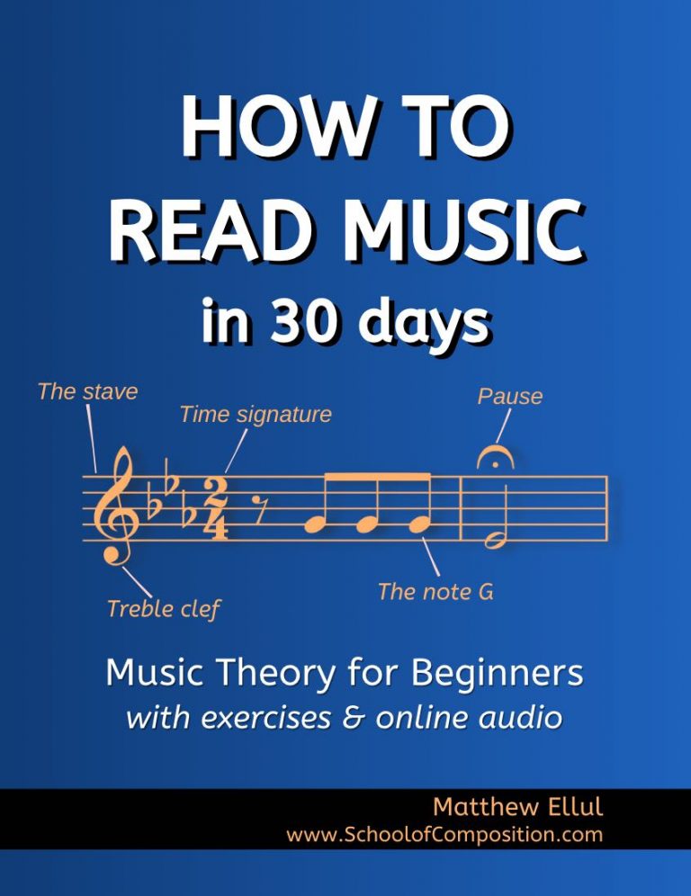 How to Read Music in 30 Days: Audio Examples & Answers | School of ...